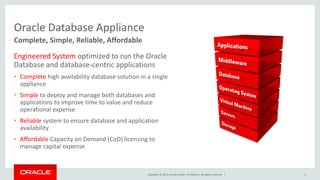 Oracle Database Appliance Workshop | PDF