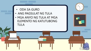 ODA SA GURO(TULA) ODA SA TULA ISANG.pptx