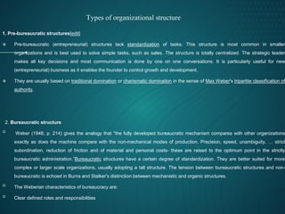 Presentation about Role of strategic direction in Organizational design ...