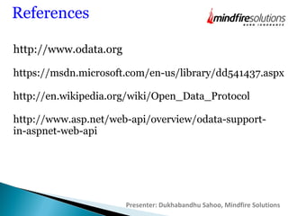 Introduction to OData | ODP