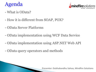 Introduction to OData | ODP