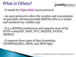 Introduction to OData | ODP