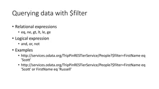 OData Services | PPTX