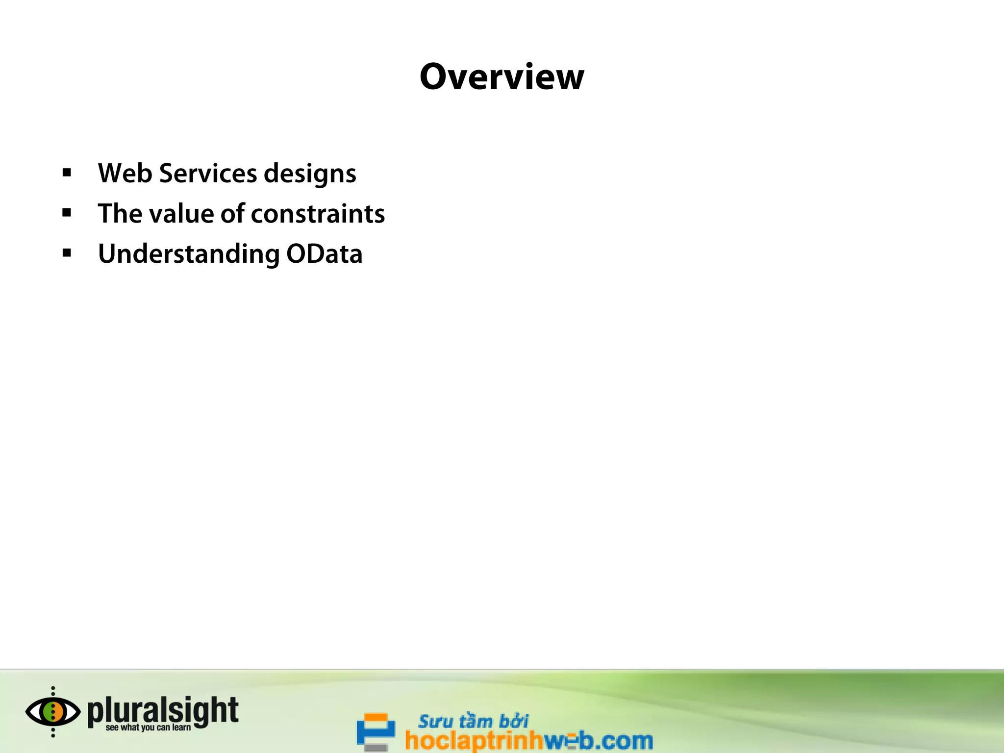 Odata introduction-slides | PDF