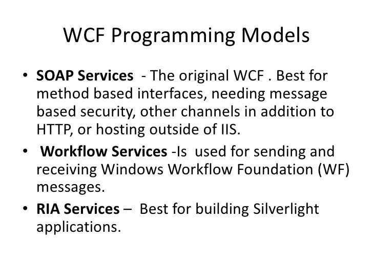 OData and WCF Data Services OData and WCF Data Services