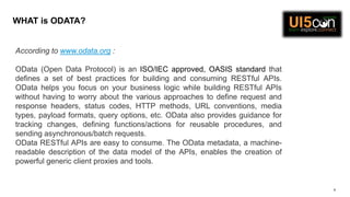 Odata V4 : The New way to REST for Your Applications | PPT