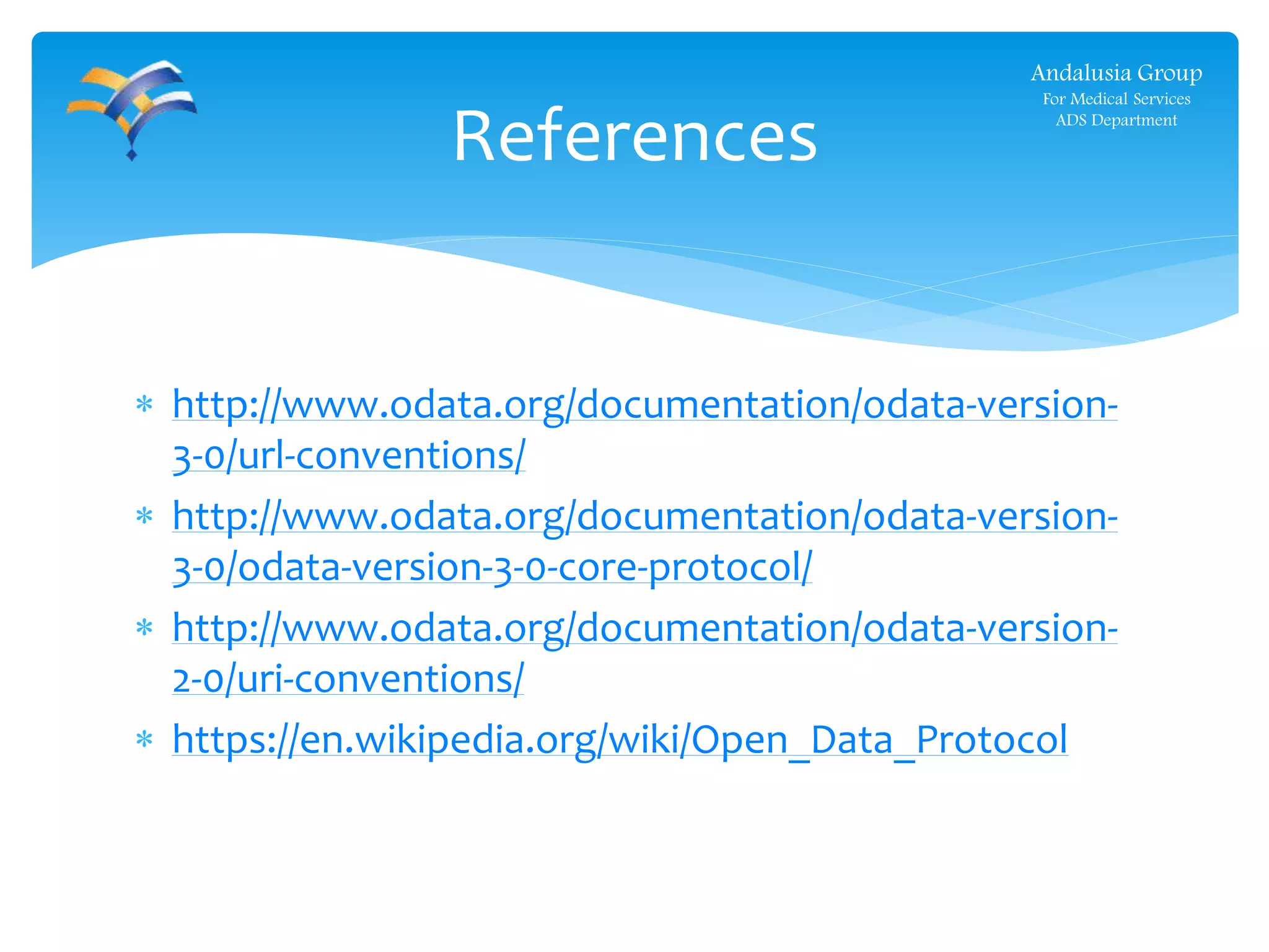 Odata introduction | PPTX