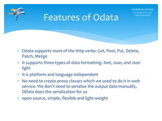 Odata introduction | PPTX