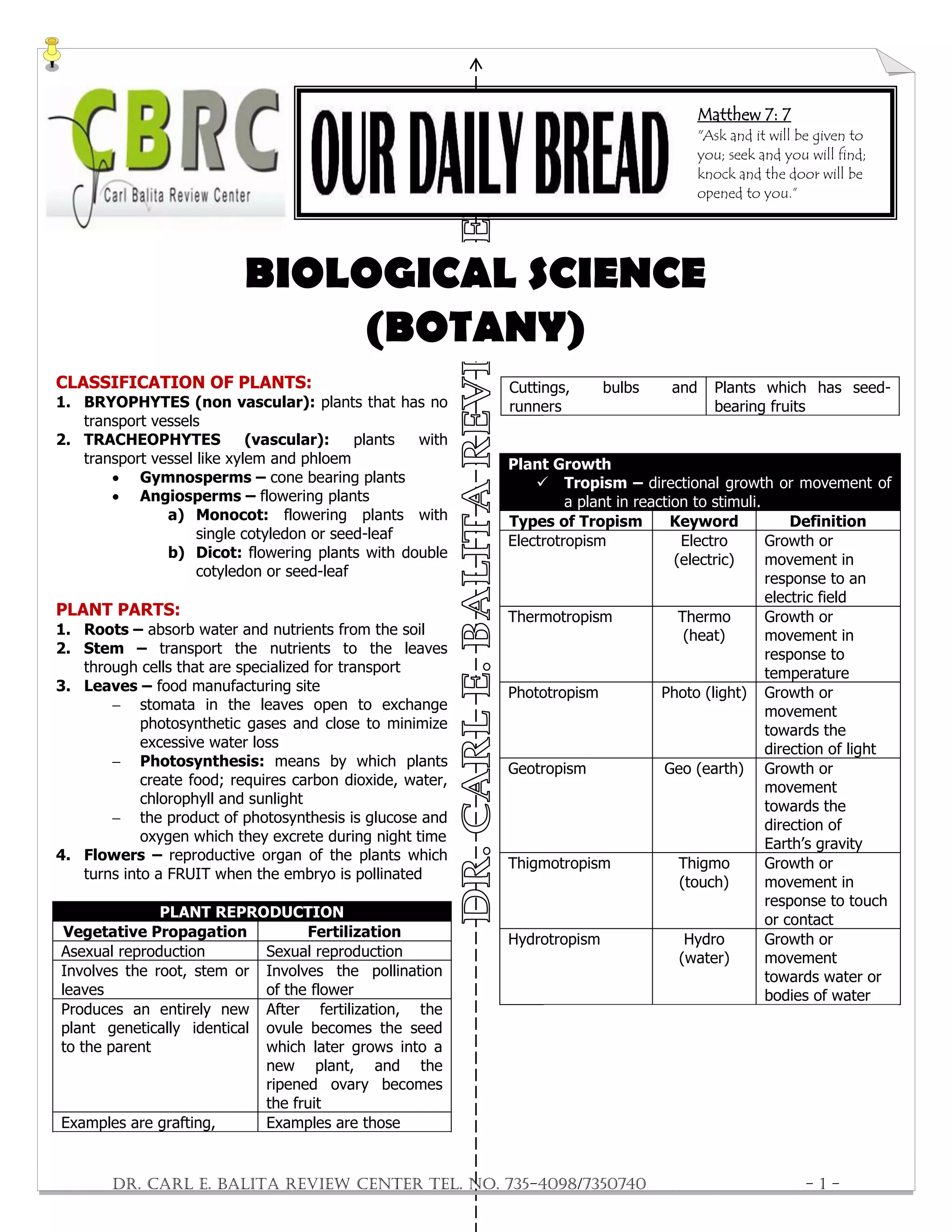 Odb bio (botany) | PDF