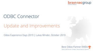 ODBC Connector: Update and Improvements | PDF | Databases | Computer ...