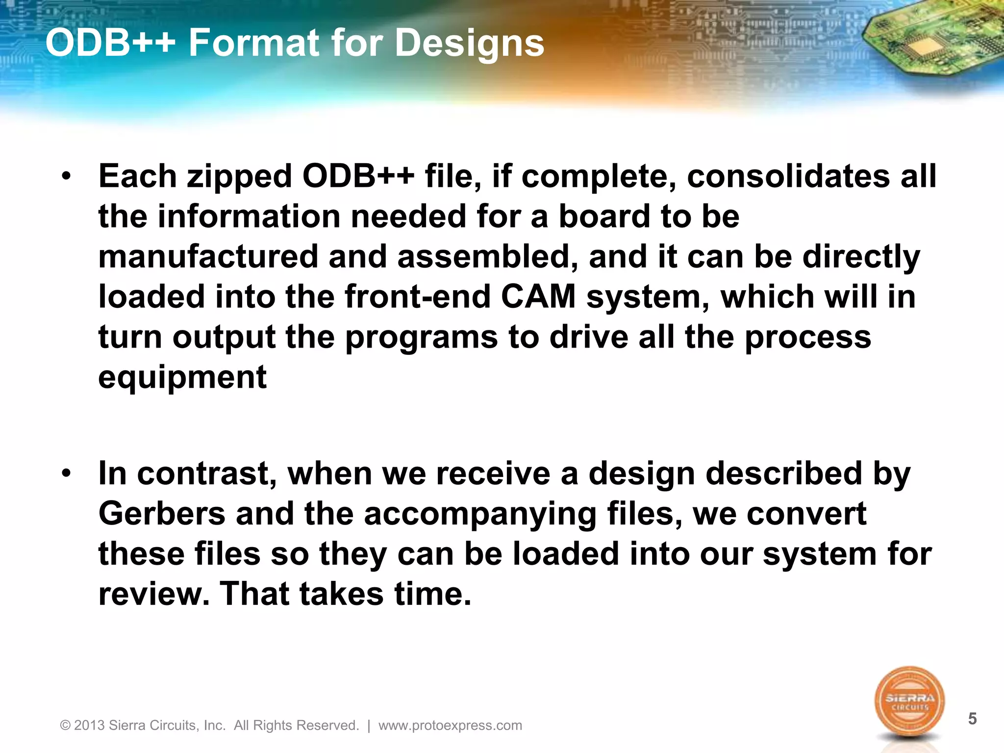 ODB++ Format for PCB Designs | PPTX