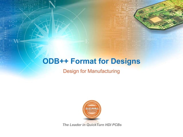 ODB++ Format for PCB Designs | PPTX
