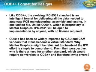 ODB++ Format for PCB Designs | PPTX