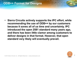 ODB++ Format for PCB Designs | PPTX