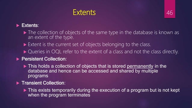 Odbms concepts | PPTX