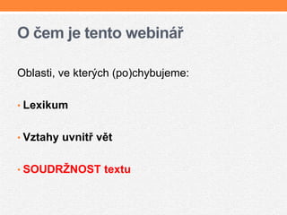 Odborný text pod kontrolou | PPTX