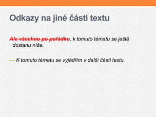 Odborný text pod kontrolou | PPTX