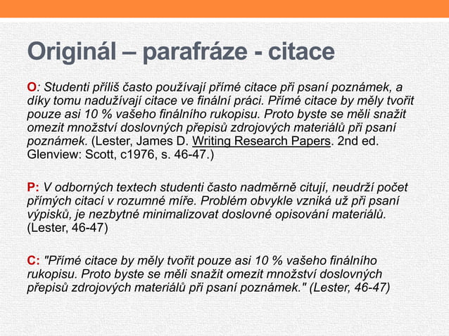 Odborný text pod kontrolou | PPTX