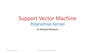 Lecture 24 support vector machine kernel | PDF