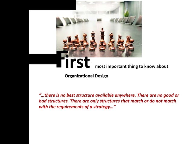 Organizational Design And Change | PPSX | Business Administration ...