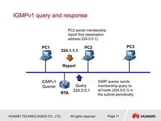 ODC112036 IGMP Protocol Principle ISSUE1.00.ppt