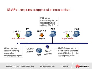 ODC112036 IGMP Protocol Principle ISSUE1.00.ppt