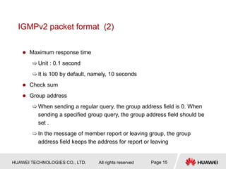 ODC112036 IGMP Protocol Principle ISSUE1.00.ppt