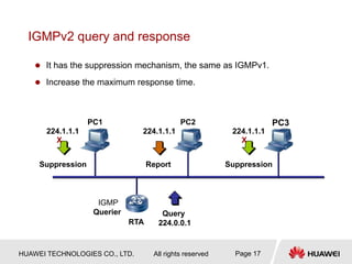 ODC112036 IGMP Protocol Principle ISSUE1.00.ppt