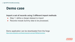 What Is Light BPT and How Can You Use it for Parallel Processing? | PPTX