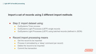 What Is Light BPT and How Can You Use it for Parallel Processing? | PPTX