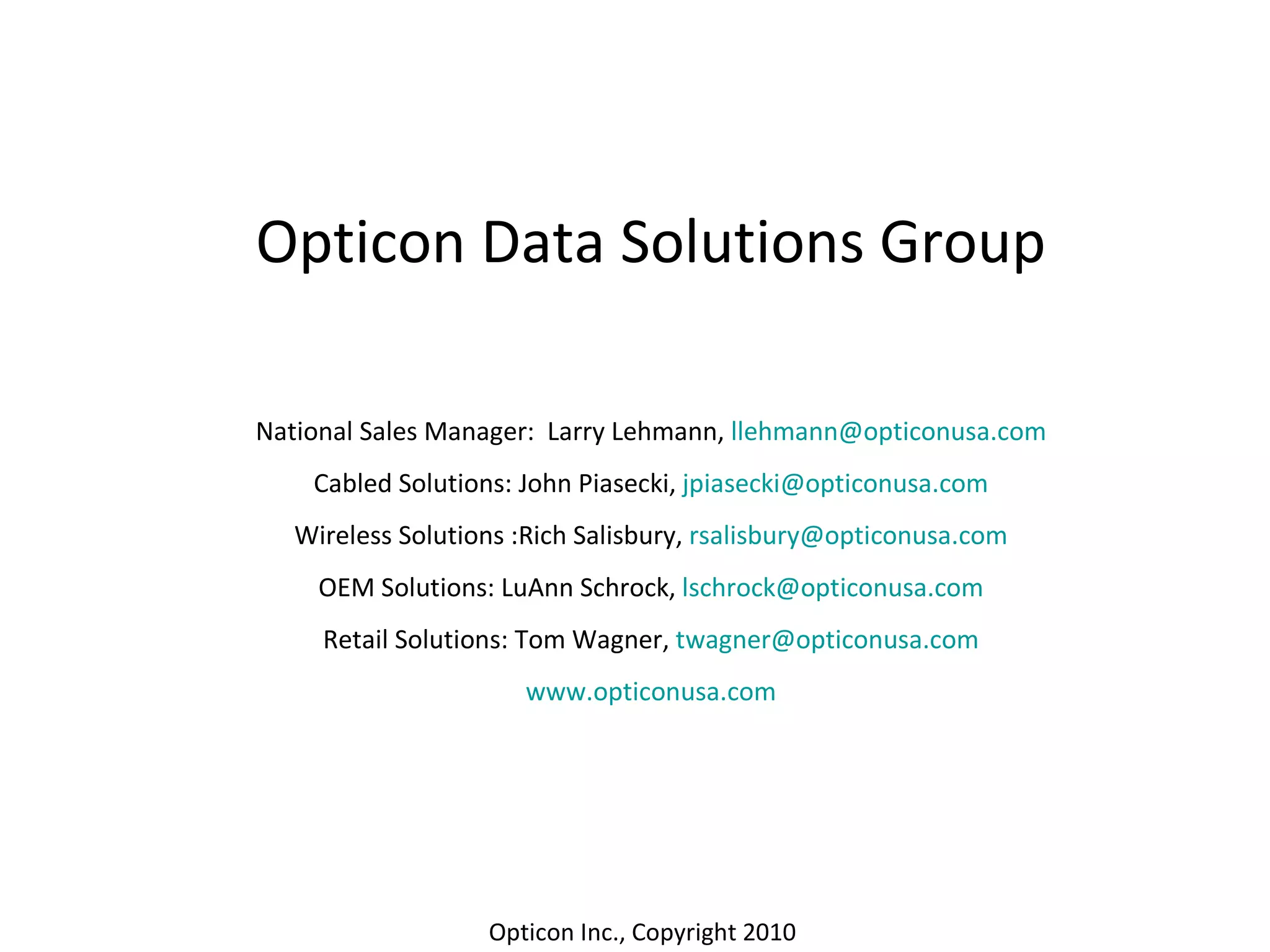 ODC Capabilities Presentation | PPT