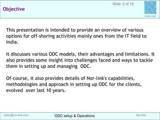 Odc setup | PDF
