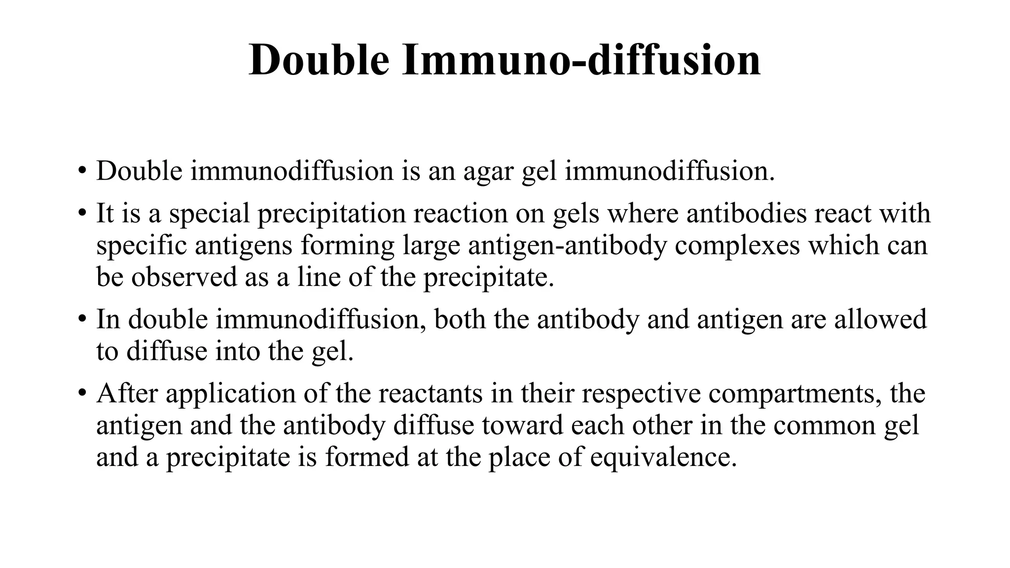 Ouchterlony double immunodiffusion | PPTX