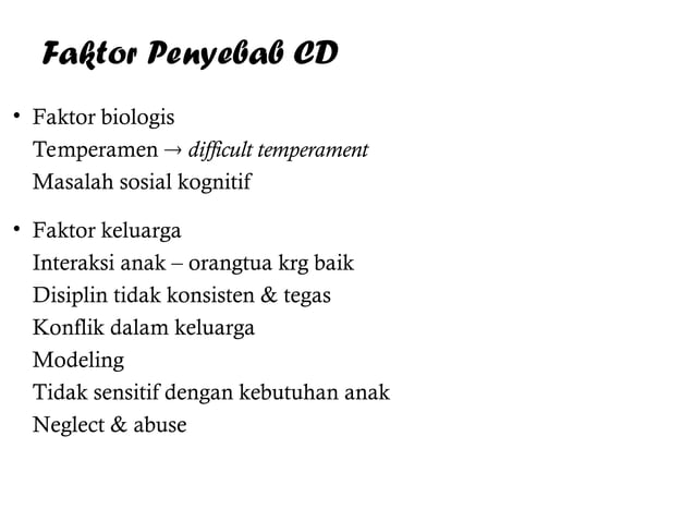 Disruptive behavior disorder/ gangguan perilaku mengganggu ODD.ppt