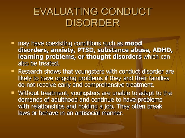 Odd And Conduct Disorder | PPT | Mental Health | Diseases and Conditions