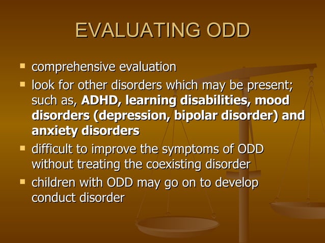 Odd And Conduct Disorder | PPT | Mental Health | Diseases and Conditions