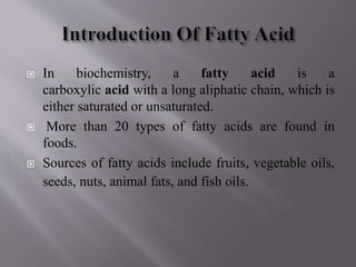 Odd and branched chain fatty acid | PPTX