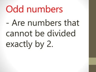 ODD numbers AND even numbers presentation.pptx