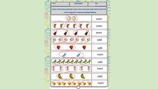 Odd and even numbers ppt | PPTX