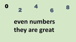 Odd and even numbers ppt | PPTX