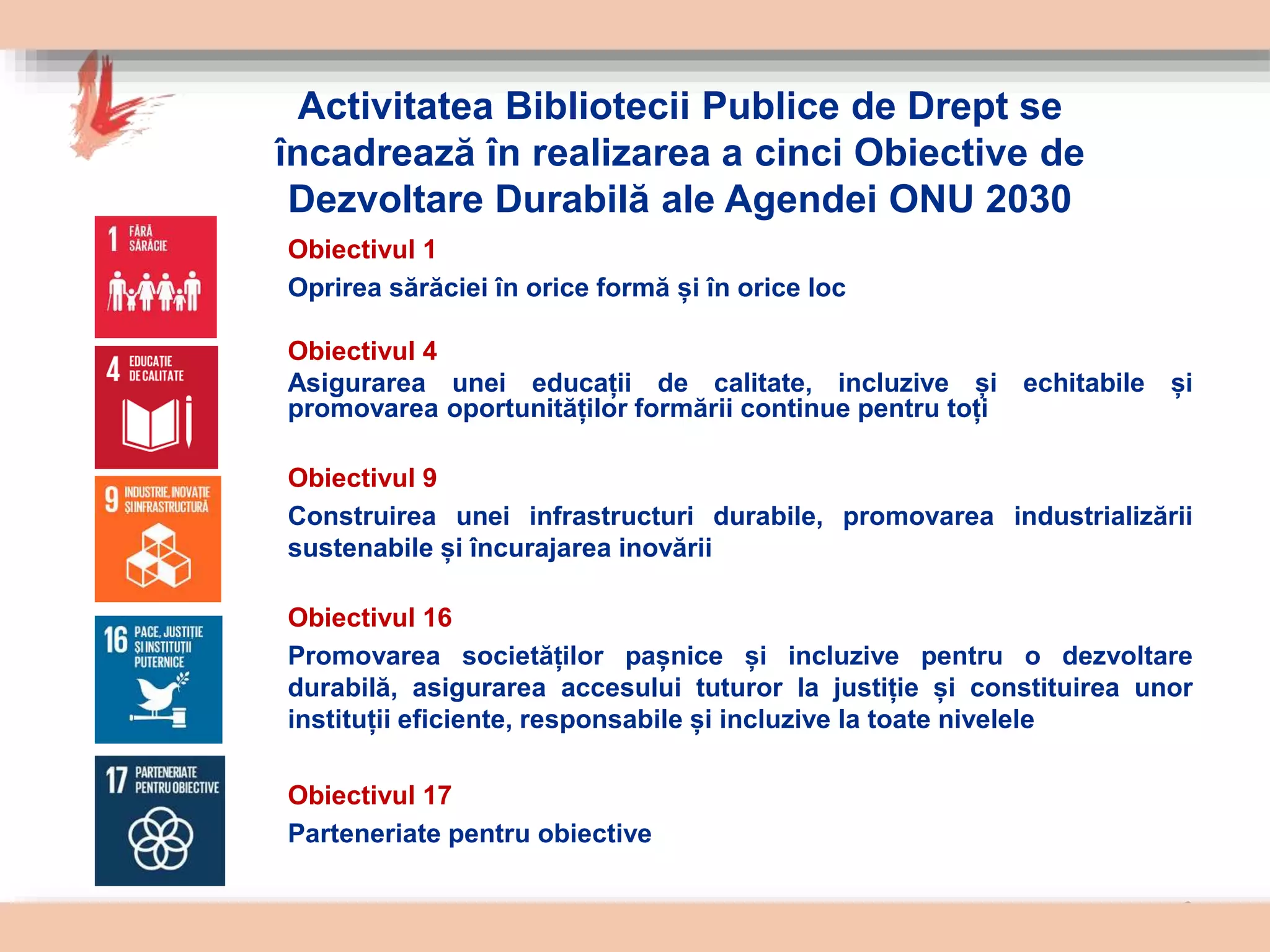 Obiectivele de Dezvoltare Durabilă ale Agendei ONU 2030 | PPTX