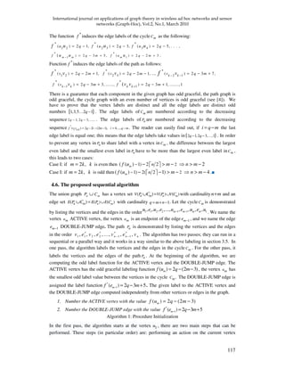 An Algorithm for Odd Graceful Labeling of the Union of Paths and Cycles | PDF