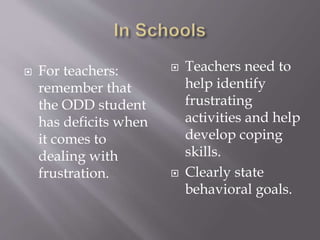 ODD presentation | PPTX