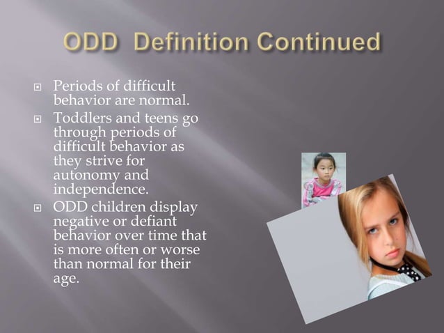 ODD presentation | PPTX