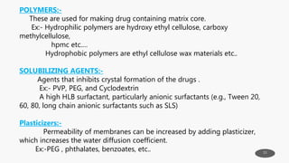 OSMOTIC AND ENZYMATIC DRUG DELIVERY SYSTEM | PPTX