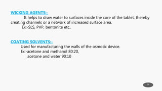 OSMOTIC AND ENZYMATIC DRUG DELIVERY SYSTEM | PPTX