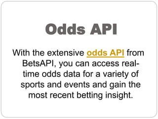 Odds API.pptx