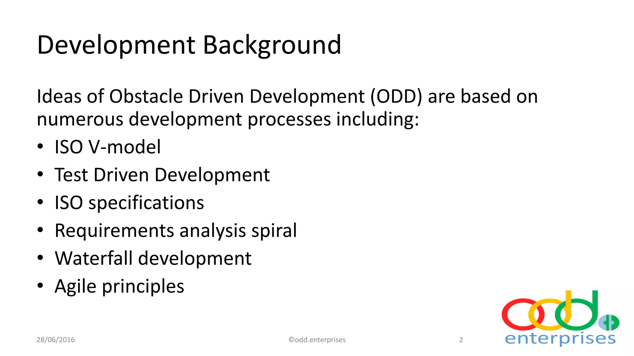 Obstacle Driven Development Stages | PDF