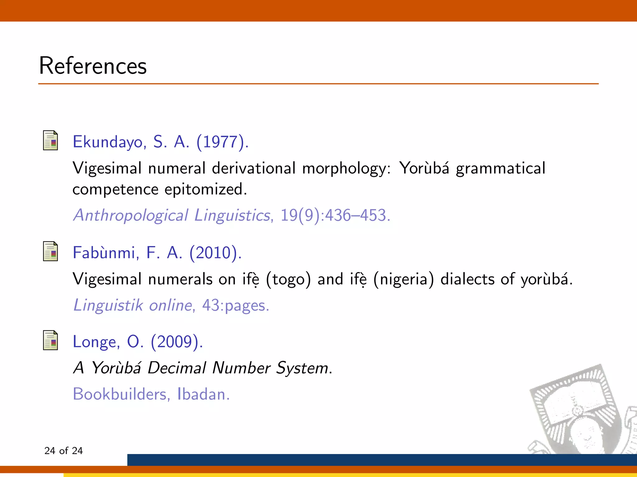A Number to Yorùbá Text Transcription System | PDF