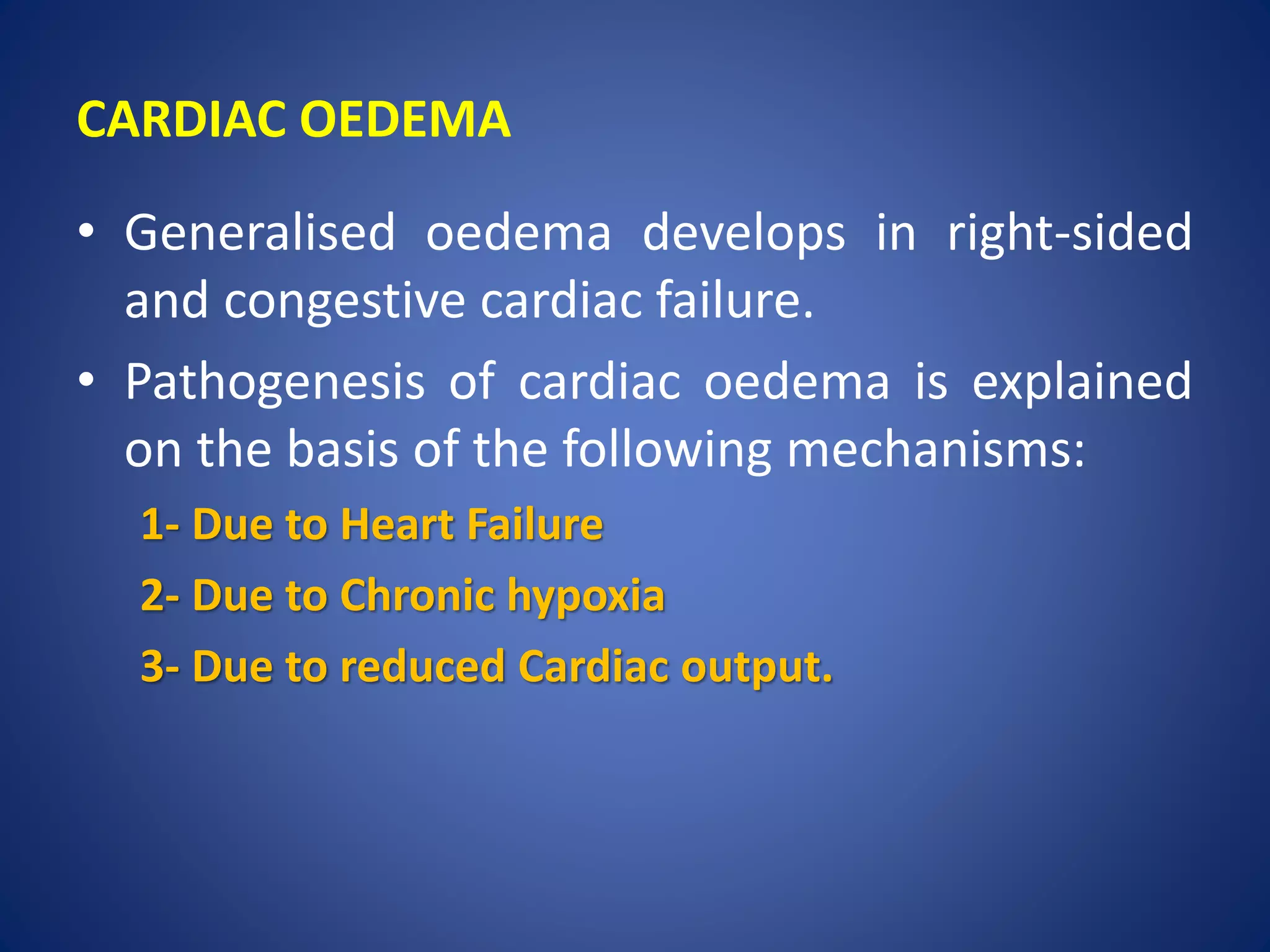 Odema types | PPTX